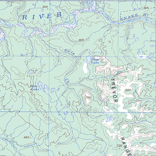 Solo Lake (NTS 106E16)